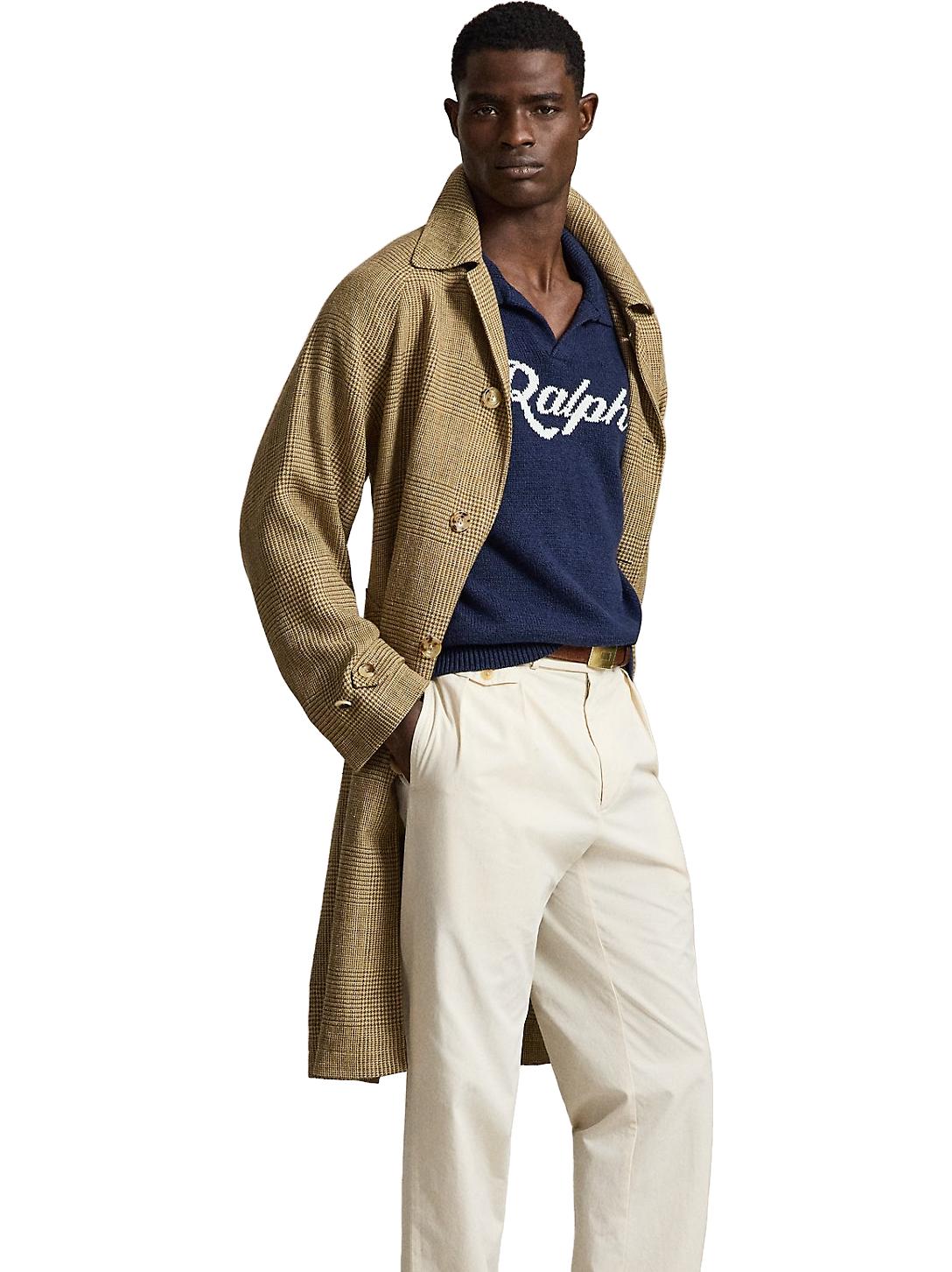 POLO RALPH LAUREN Double-Breasted Trench Coat